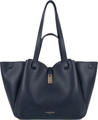 Lancaster Femme, Sacs, Bleu, Taille: ONE Size Sac cabas &eacute;paule L Milano Horizon