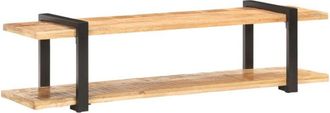 vidaXL Meuble tv 160x40x40 cm Bois massif de manguier brut
