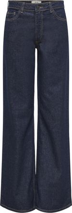 Jacqueline de Yong JdY Damen Jdyruby Mw Wid Rinse 1015 DNM Noos, Dark Blue Denim, M / 32L