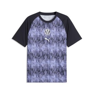 Puma Maillot d&eacute;chauffement Olympique de Marseille Homme, Accessoires, Bleu, 3XL