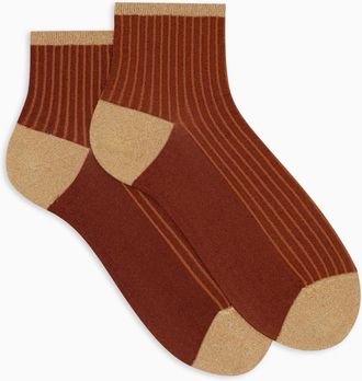 Gallo Gallo, Femme, Sous-v&ecirc;tements, Multicolore, Taille: ONE Size Chaussettes Courtes Bord C&ocirc;te