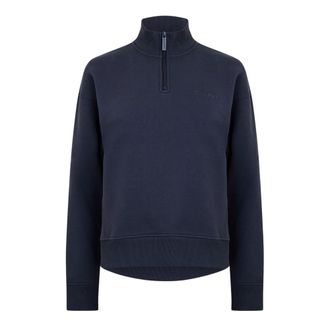 Usa Pro Sweatshirt f&uuml;r Damen, mit kurzem Rei&szlig;verschluss (Holzkohle)