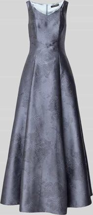 Swing Regular Fit Abendkleid mit floralen Allover-Design