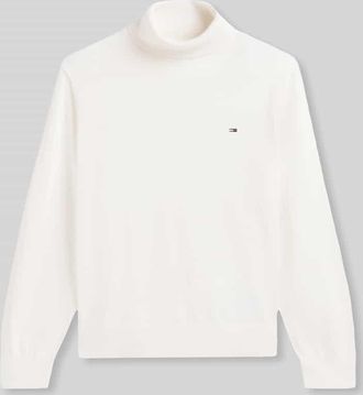 Tommy Jeans Regular Fit Rollkragenpullover aus reiner Baumwolle