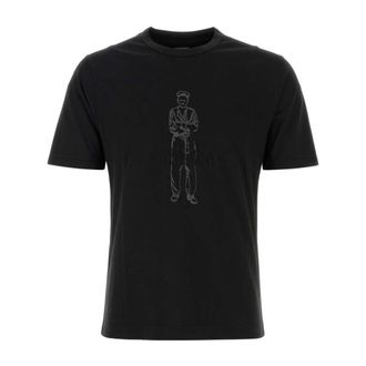 C.P. Company C.p. Company, Homme, Tops, Noir, Taille: XS T-Chemises