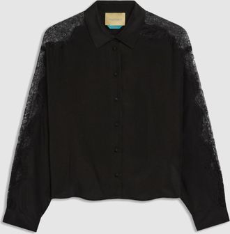 Momoni Chemise Soie Vetra Nero