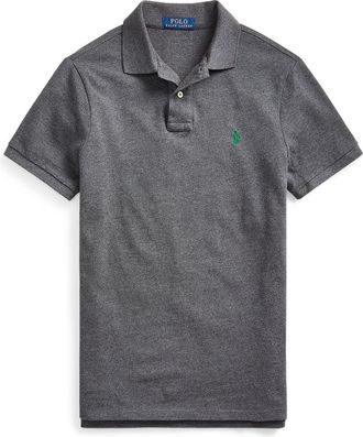 Ralph Lauren Piqu&eacute;-Poloshirt aus Baumwolle mit Logo-Stickerei, Slim Fit in