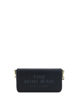 Marc Jacobs Womens Mini Shoulder Bag Black Leather Calf