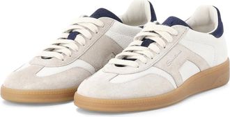 Santoni Low-Top Sneaker - Sneaker aus Leder - Gr. 37 (EU) - in Wei&szlig; - f&uuml;r Damen