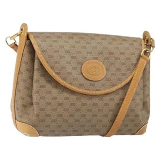 Gucci Sac bandouli&egrave;re en plastique Pre-owned - Femme - Pre-owned - Beige - Taille: ONE Size