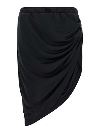 Courr&egrave;ges Mini Jupe - Noir