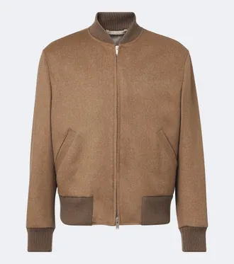 Lardini Veste bomber en laine vierge