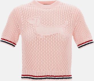 Thom Browne Strick-t-shirt