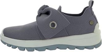 bernie mev. Chaussure &agrave; Semelles antid&eacute;rapantes Hype Amaryllis avec noeud (Grey, Syst&egrave;me Taille Chaussures EU, Adulte, Femme, Num&eacute;rique, Moyen, 37)