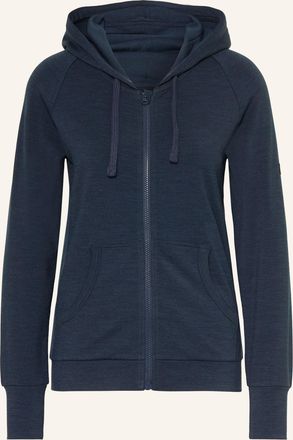 super.natural Trainingsjacke Everyday Mit Merinowolle blau