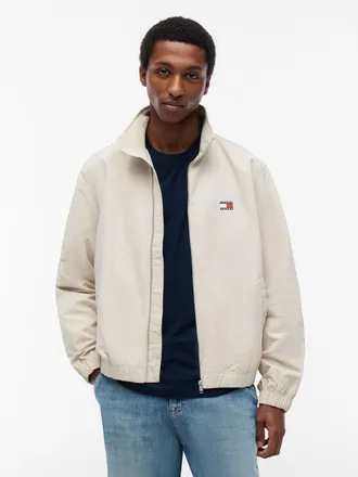 Tommy Jeans Blouson TOMMY JEANS TJM ESSENTIAL, Herren, Gr. XXL, beige (classic beige), Web, Obermaterial: 100% Polyester. Futter: 100% Polyester, normal, elastisc