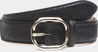 Reptiles House Selene - Pythongürtel - Schwarz