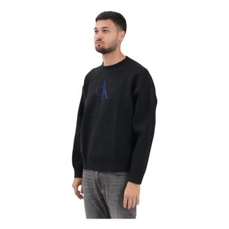Calvin Klein Jeans Herren, Sweatshirts & Hoodies, Schwarzk, XLGr&ouml;&szlig;e