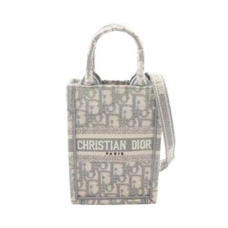 Dior Pre-owned Book Tote Canvas Handbag - - Pre-owned - Damen - Grau - ONE SIZE