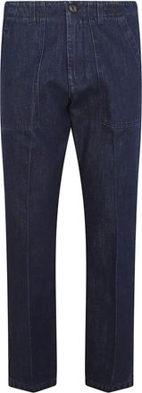 Fay Homme, Jeans, Bleu, Taille: W35 Worker Jeans