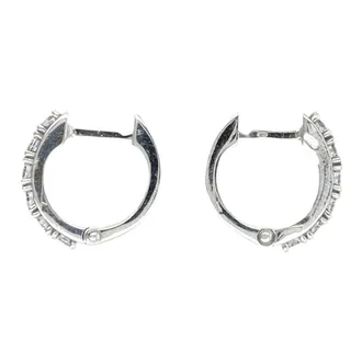Emanuele Bicocchi Kristall-Creolen - - Accessories - Damen - Wei&szlig; - ONE SIZE