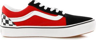 Vans Comfycush Old Skool Checkerboard Sneakers Schwarz/Rot - - Shoes - Herren - Mehrfarbig - 38 1/2 EU