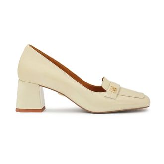 Kazar Lackierte Pumps mit eckigen Zehen - - Shoes - Damen - Beige - 36 EU