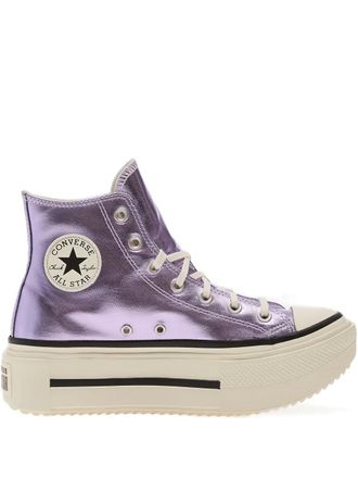 Converse Chuck Taylor logo-patch sneakers - Violet