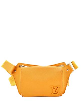 Louis Vuitton Aerogram Takeoff Sling Bag Leather belt bag - Jaune