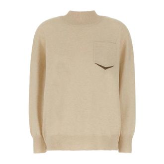 Brunello Cucinelli Cashmere Rollkragenpullover - - Knitwear - Damen - Beige - M