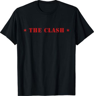The Clash Logo mit Sternen T-Shirt
