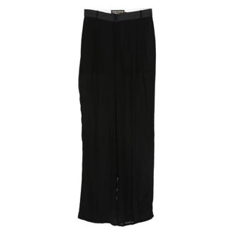 Simona Corsellini Wide Hosen - - Trousers - Damen - Schwarzk - S