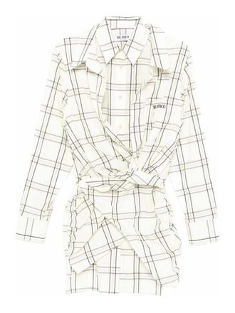 The Attico Robe Courte - Blanc