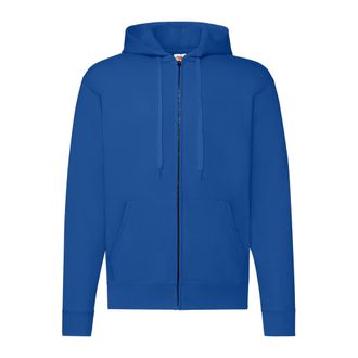 Fruit Of The Loom Fruit of the Loom - Classic Hoodie mit durchgehendem Rei&szlig;verschluss f&uuml;r Herren/Damen Unisex (K&ouml;nigsblau)