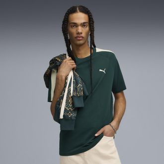 Puma T-shirt T7 Homme, V&ecirc;tements, Vert, S