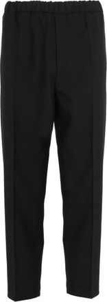 Jil Sander Homme, Pantalons, Bleu, Taille: L Pantalon en gabardine technique