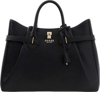 Guess sac &agrave; main sac &agrave; &eacute;paule Yesba Girlfriend Satchel Bag Black noir