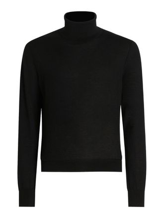 Dolce & Gabbana Pull Col Roul&eacute; - Noir