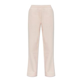 Dolce & Gabbana Femme, Pantalons, Rose, Taille: 42 FR Pantalon de jogging en jersey avec broderie logo