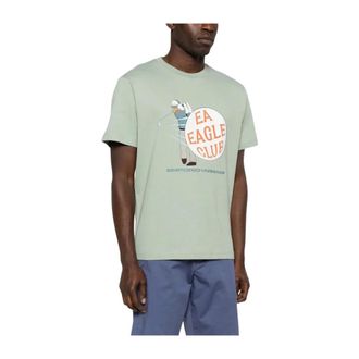 Emporio Armani Homme, Tops, Vert, Taille: 2XL T-Chemises