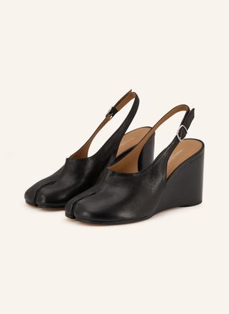 Maison Margiela Wedges Tabi schwarz