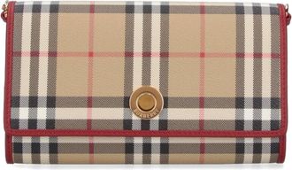 Burberry Check Chain Wallet