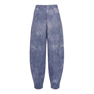 8pm Pantalone Cape Cod-A - - Trousers - Damen - Blau - M
