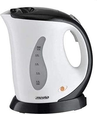 Mesko plastic 06 L Black, mesko_MS 1236c, Wei&szlig;/Schwarz