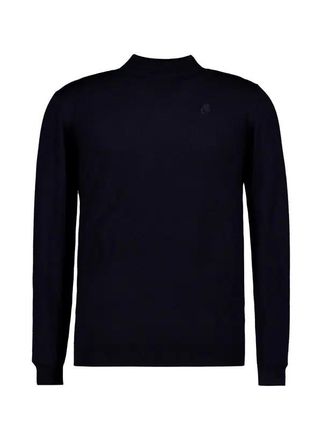 Karl Lagerfeld Herren Pullover blau unifarben