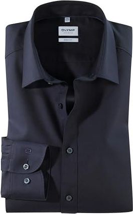 Olymp homme chemise business &agrave; manches longues Level Five,body fit,New York Kent,Nachtblau 14,39