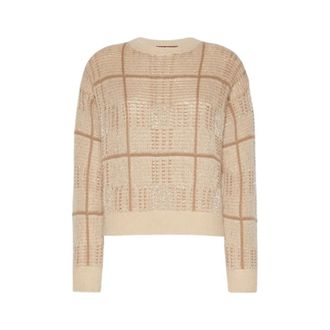 Max Mara Gondola Pullover - - Knitwear - Damen - Beige - L