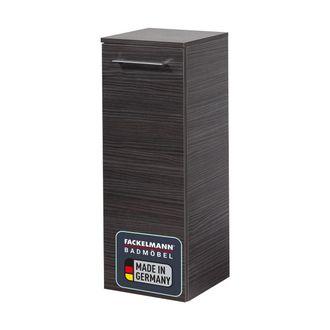 Fackelmann B.PERFEKT Midischrank in Anthrazit/Dark Oak - Modernes Design, Ma&szlig;e 30,2 x 81 x 32 cm, Made in Germany, Ideal f&uuml;r stilvolle Badezimmer