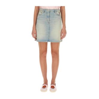 Kenzo Femme, Jupes, Bleu, Taille: W28 Jupe en jean classique