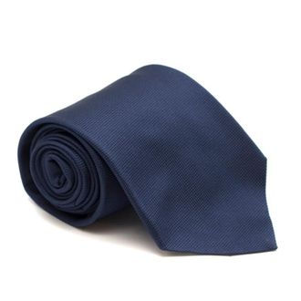 Eddy Monetti Navy Silk Tie